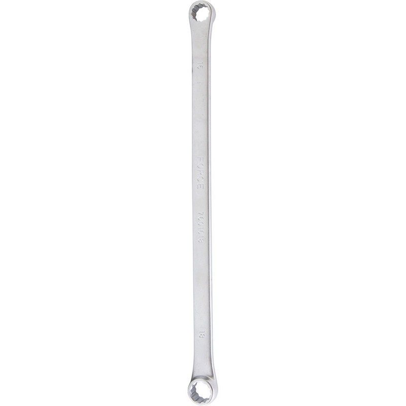 Force 16mm x 18mm Extra Long Metric Flat Ring Spanner - 7601618 ...