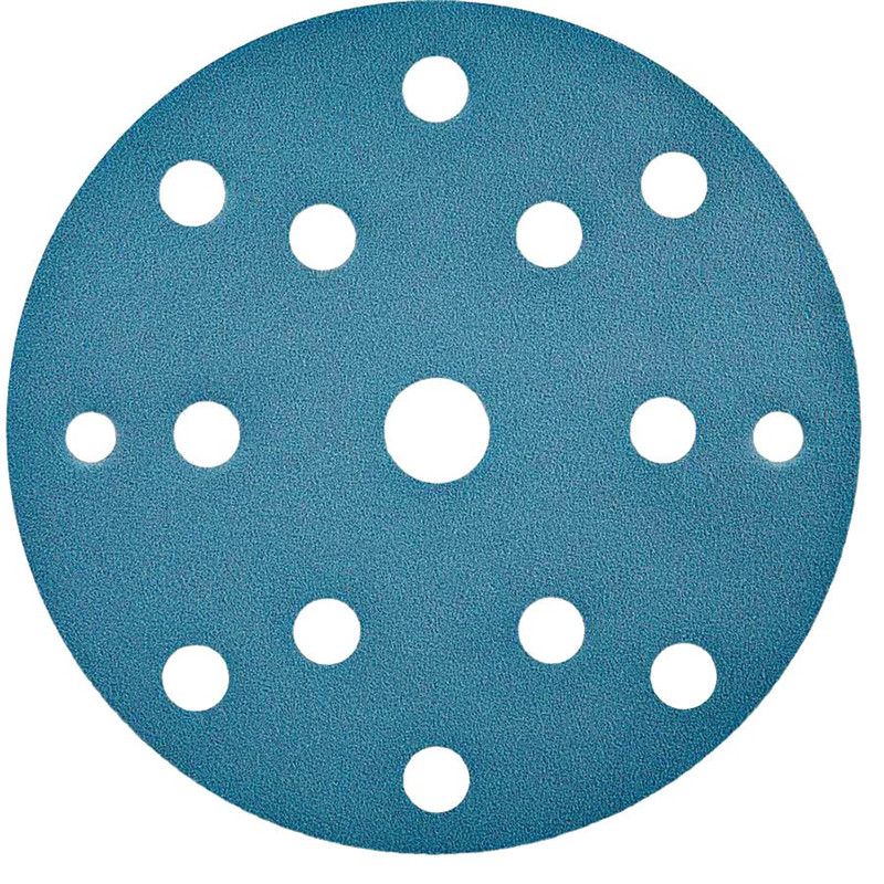 Sia Abrasives 150mm P100 15 Hole Blue Sanding Discs - 100 Pack ...