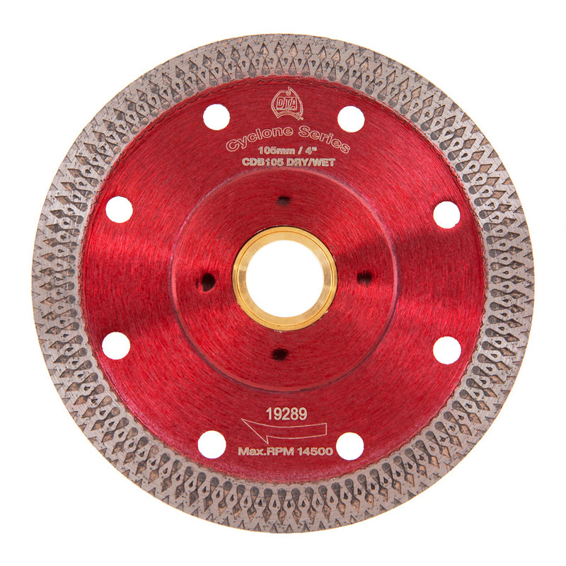 DTA 105mm Cyclone Diamond Mesh Blade - CDB105 | TradeTools