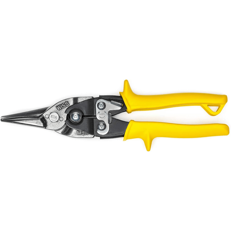 Crescent Wiss MetalMaster Yellow Straight Cut Aviation Snips M3R TradeTools