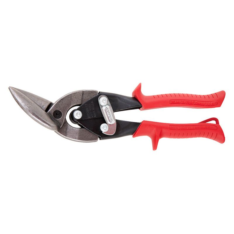Midwest 250mm Left Offset Cut Red Aviation Tin Snips - MWT6510-L ...