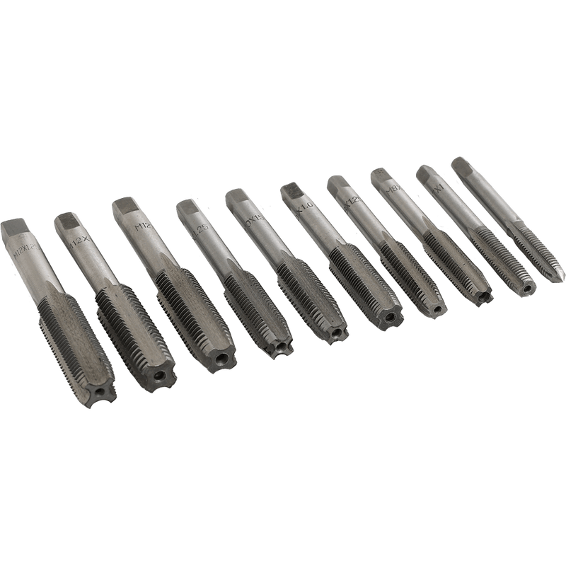 Renegade Industrial 10 Piece Metric 6-12mm Tap Set - RITS10M | TradeTools