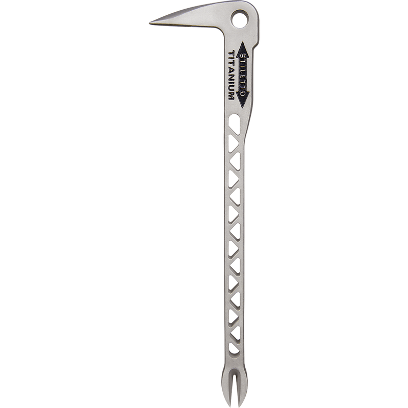 Stiletto 290mm (11-1/2") Titanium Clawbar Dimpler Nail Puller - TICLW ...