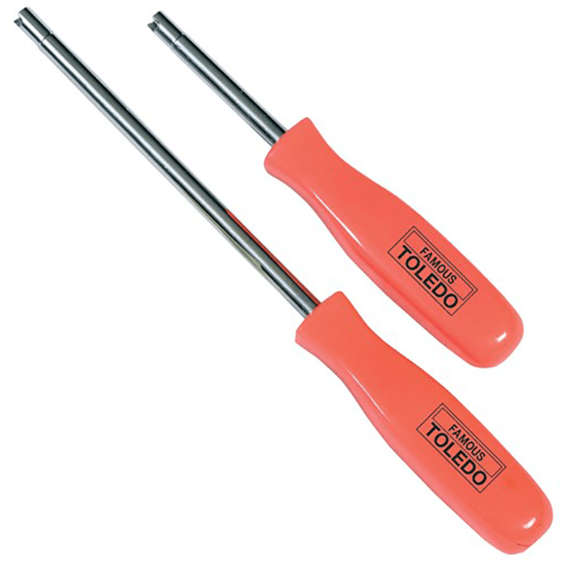 Toledo 2 Piece Tyre Valve Remover Set - 110mm, 155mm - 309246 | TradeTools