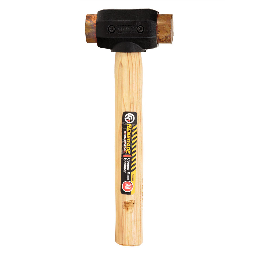 Renegade Industrial 38mm 0.90Kg (2Lb) Copper Face Hammer - RICH150 ...