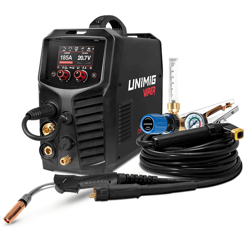 UNIMIG VIPER MULTI 185 MIG/TIG/Arc Welder - U11260 | TradeTools