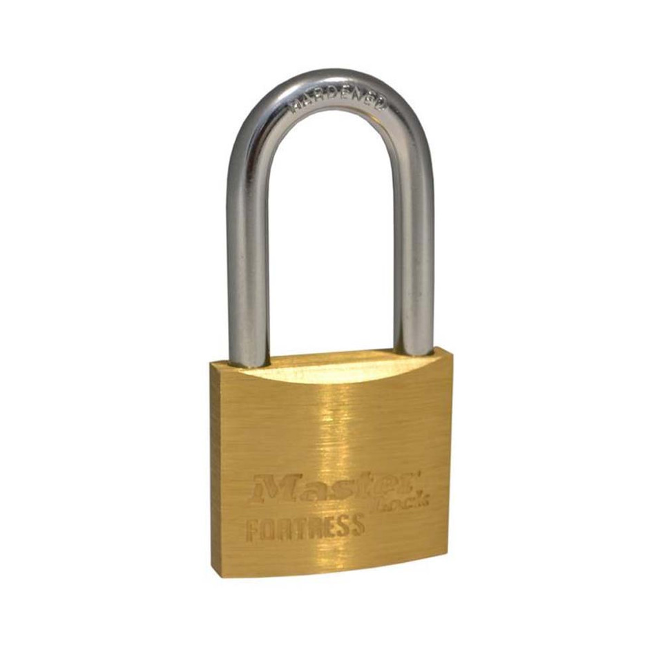Master Lock 40mm Wide Body Brass Padlock With Long Shackle ...