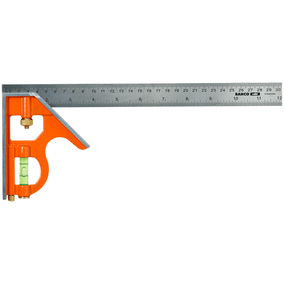 Bahco 300mm (12") Combination Square - B-CS300 | TradeTools