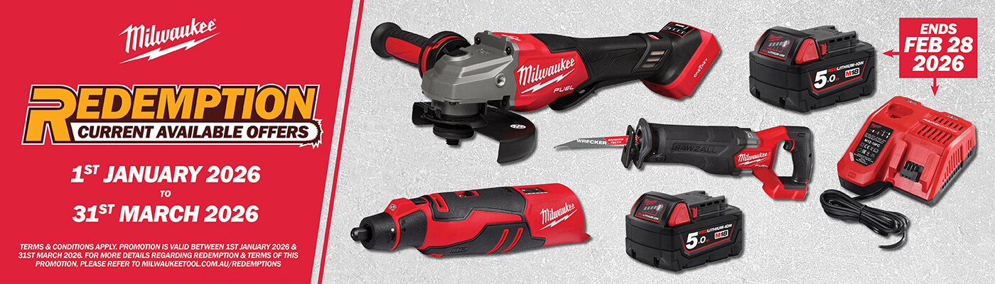 Milwaukee Redemption Offers & Bonuses | TradeTools