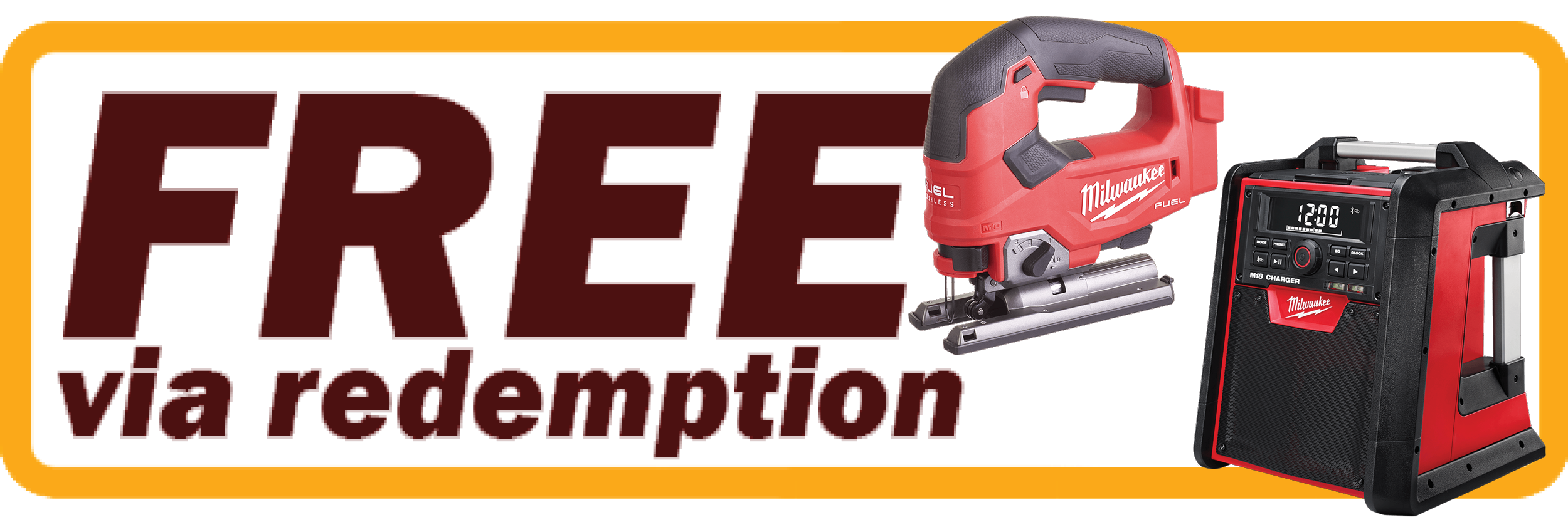 Milwaukee Redemption Offers & Bonuses | TradeTools