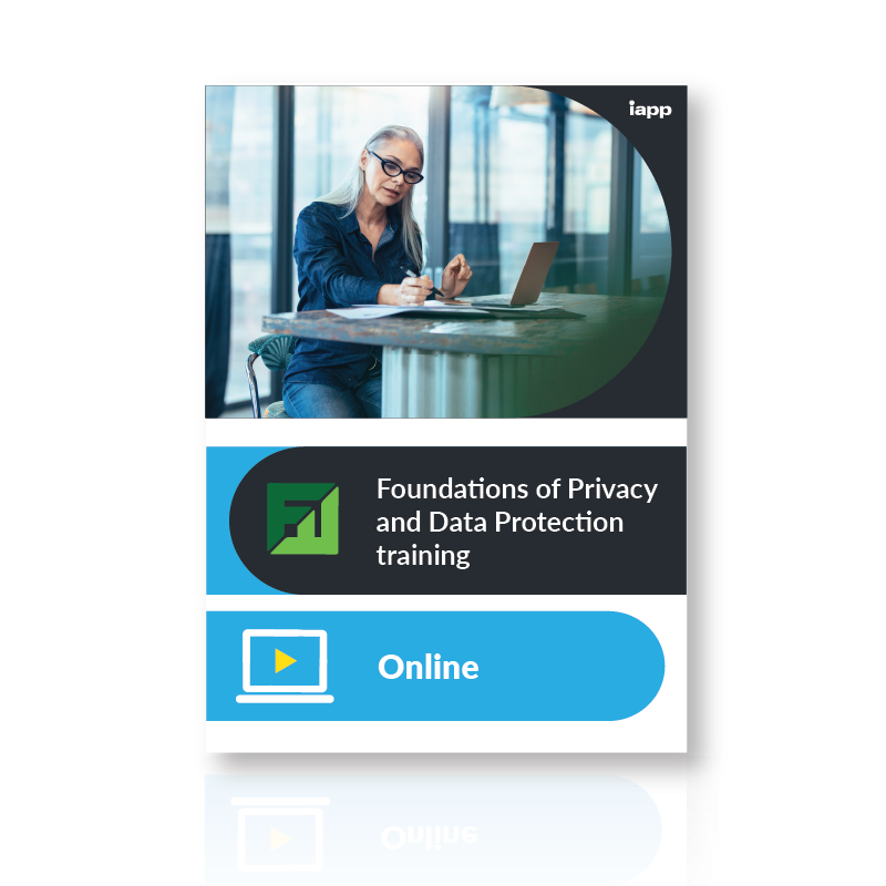 Foundations of Privacy and Data Protection Online Training - IAPP Store