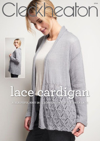 Cleckheaton Royal Alpaca Lace Cardigan Pattern - Wangaratta Woollen Mills