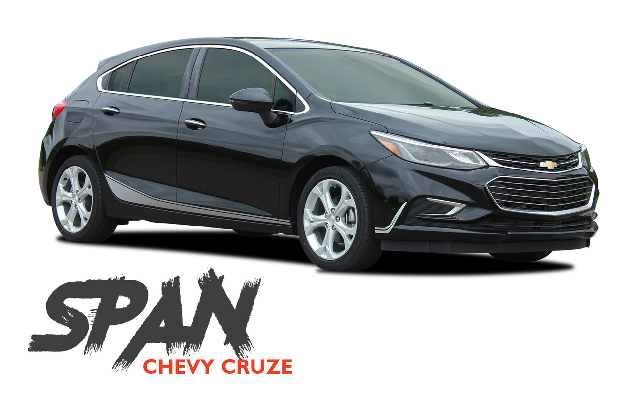 SPAN, Chevy Cruze Stripes, Chevy Cruze Decals, Cruze Vinyl Graphics