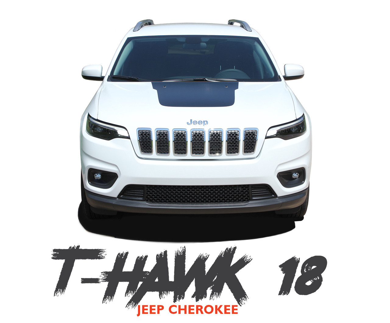 TRAIL HOOD : 2011-2021 Jeep Grand Cherokee Trailhawk Hood Blackout ...