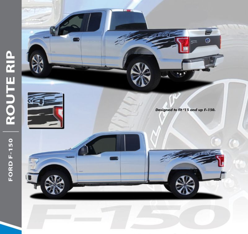 Ford F150 4x4 Decals