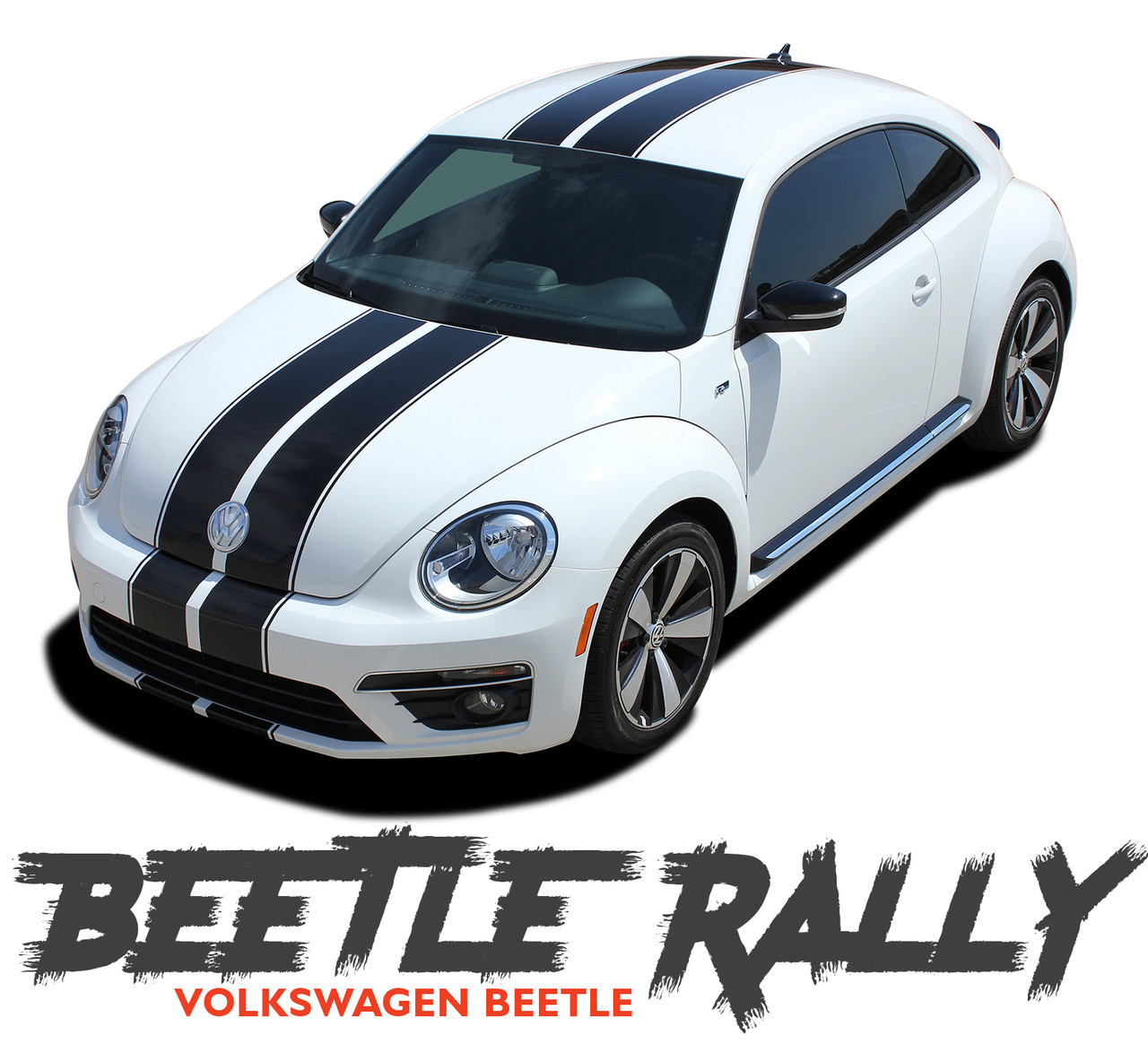RALLY, Volkswagen Beetle Racing Stripes, Volkswagen Beetle Decals