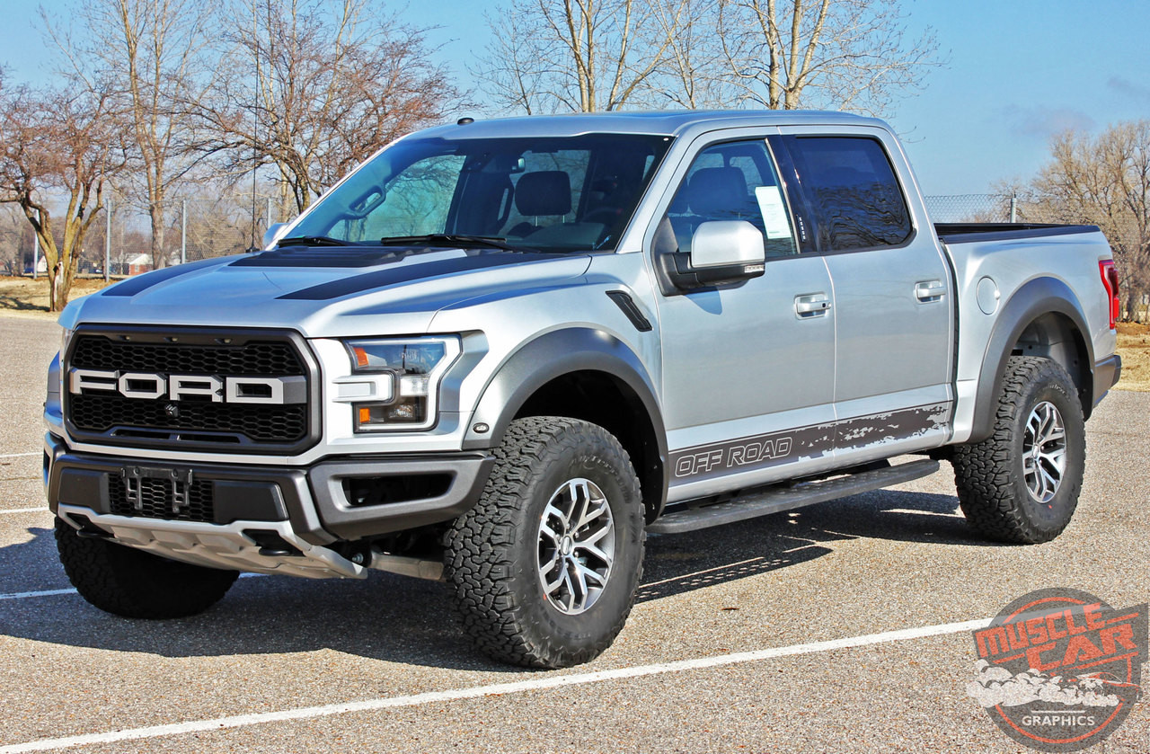 VELOCITOR ROCKERS, Ford Raptor Door Stripes, Ford Raptor Body Decals