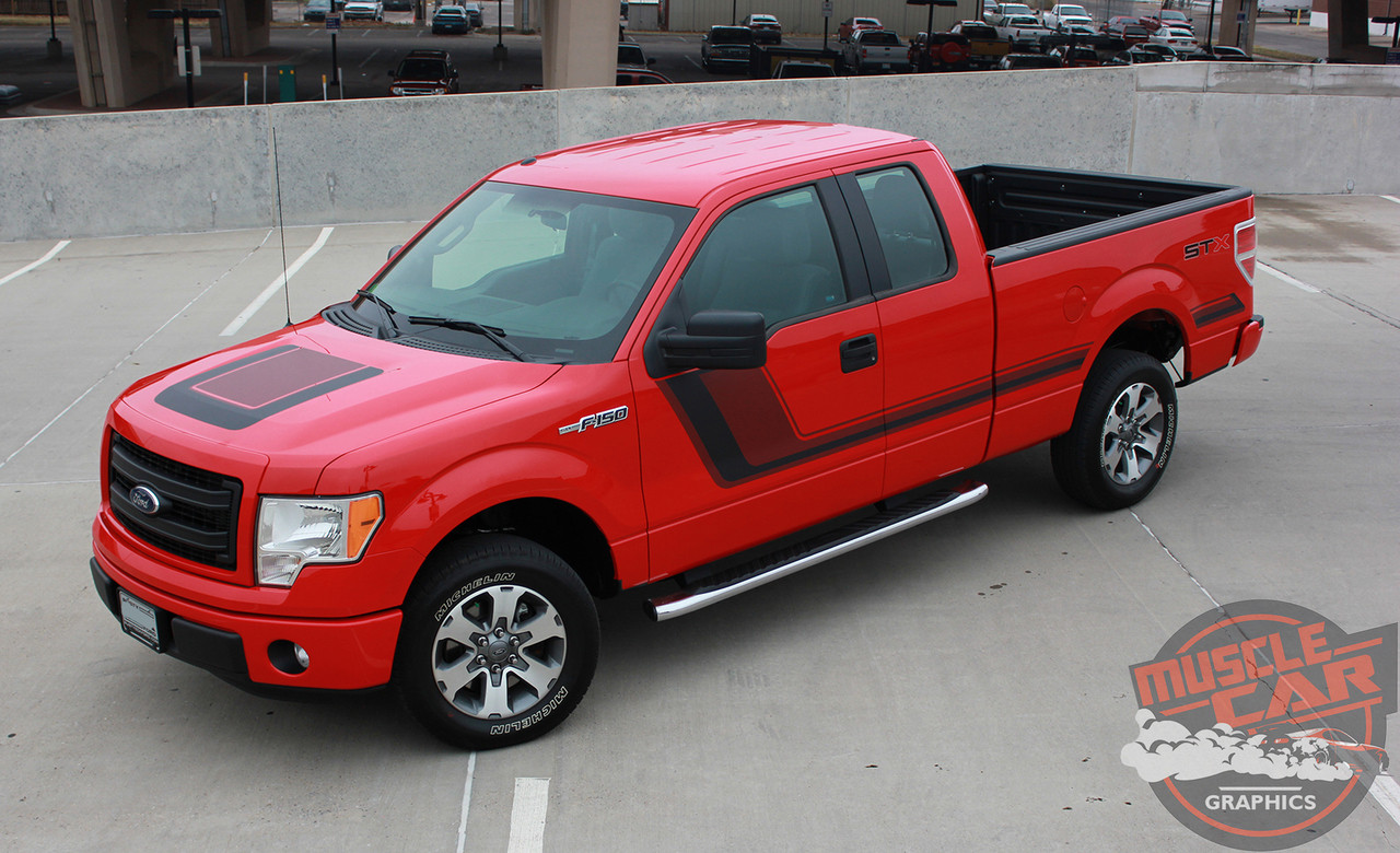 QUAKE PACKAGE, Ford F150 Tremor Stripes, F150 Decals, F150 Graphics