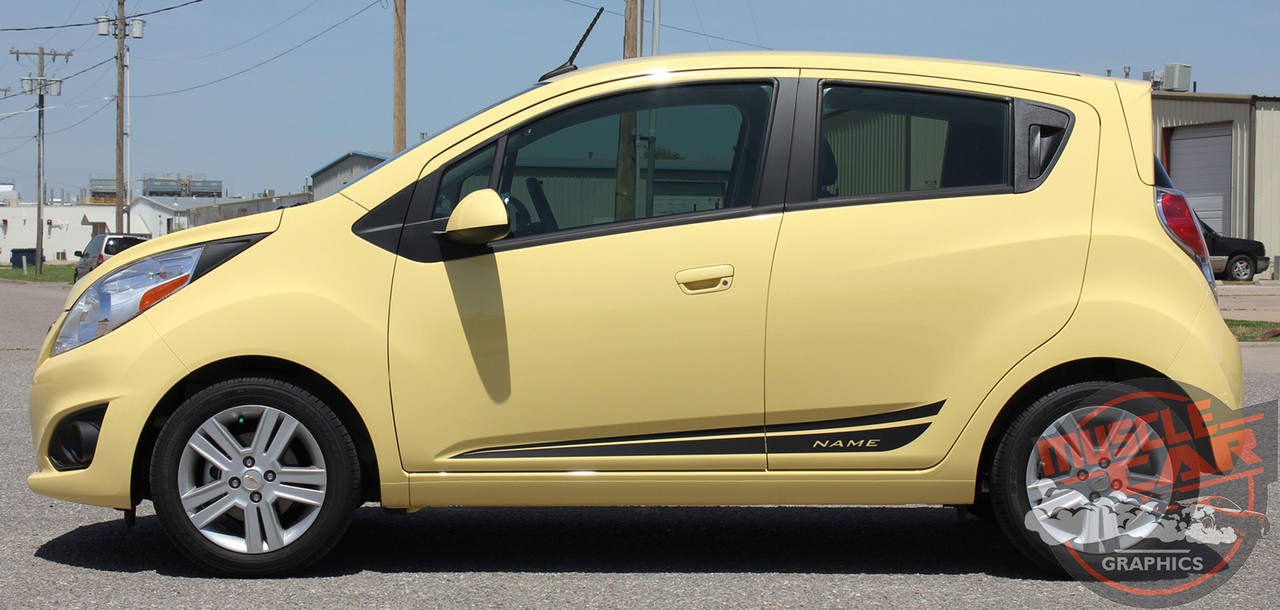 FLASH, Chevy Spark Stripes, Spark Decals, Spark Vinyl Graphics