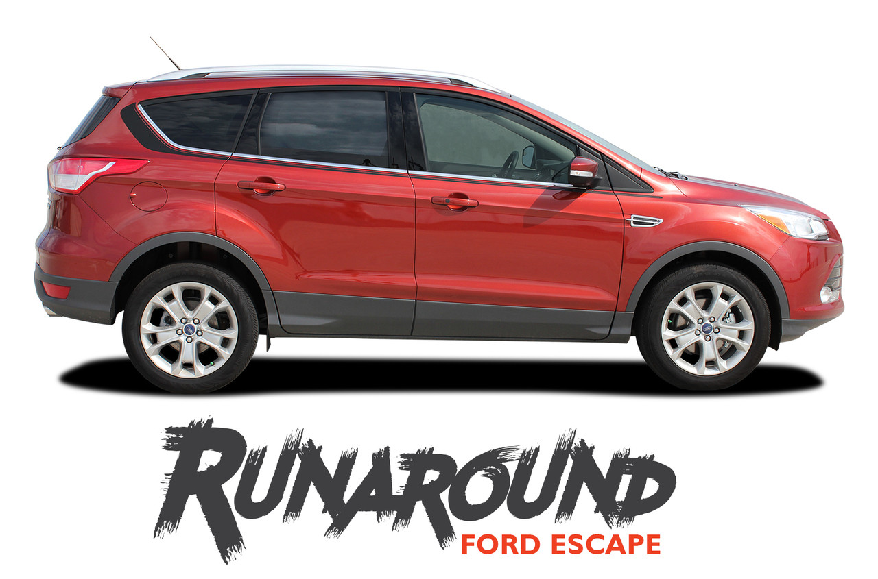 RUNAROUND, Ford Escape Stripes, Ford Escape Decals, Ford Vinyl Graphics