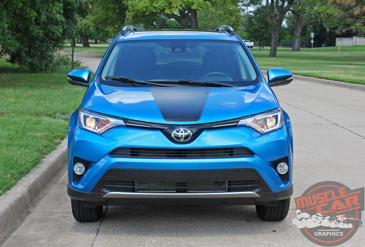RAVAGE HOOD, Toyota RAV4 Stripes, Toyota RAV4 Decals, RAV4 Vinyl Graphics