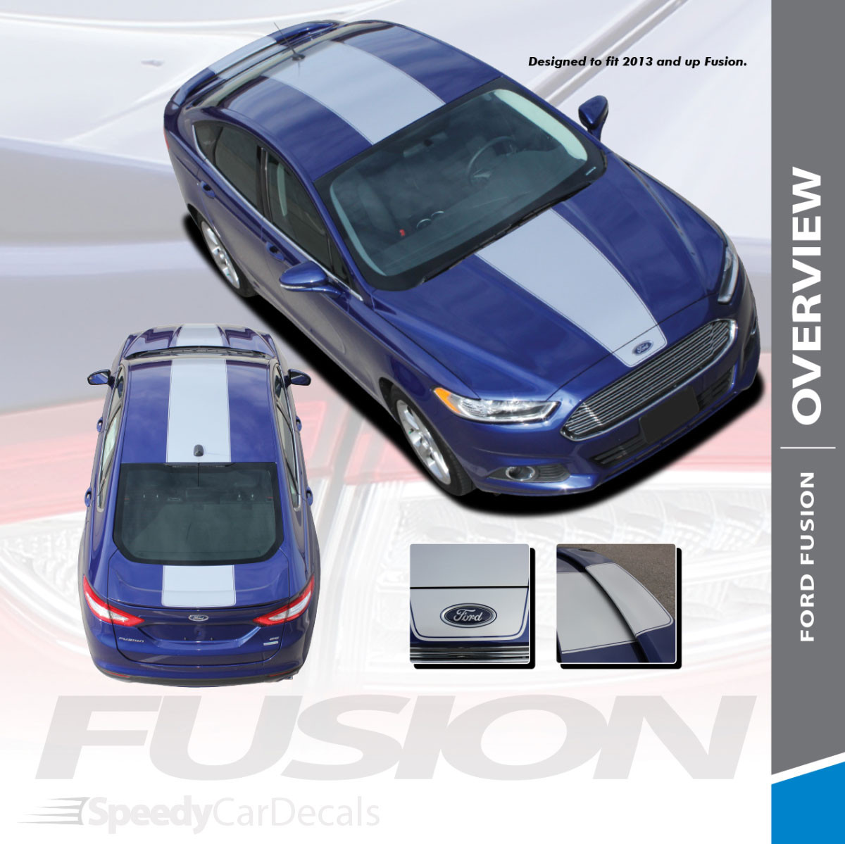 Buy Ford Fusion Decals, Fusion Stripes, Fusion Vinyl Graphics