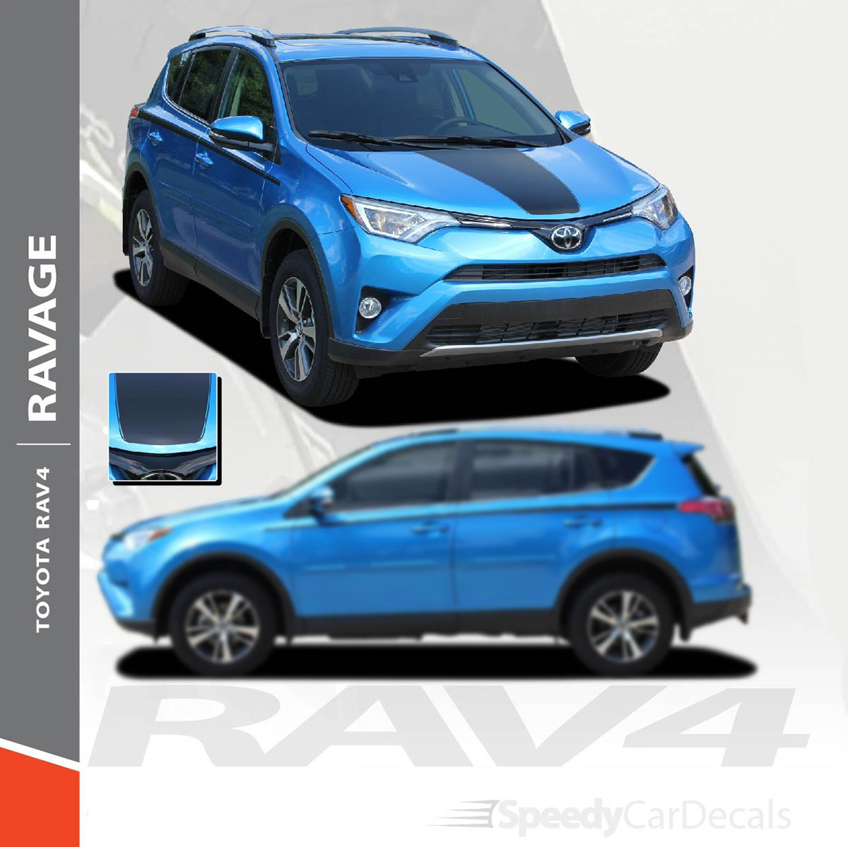 Buy RAV4 Decals, RAV4 Stripes, RAV4 Graphics