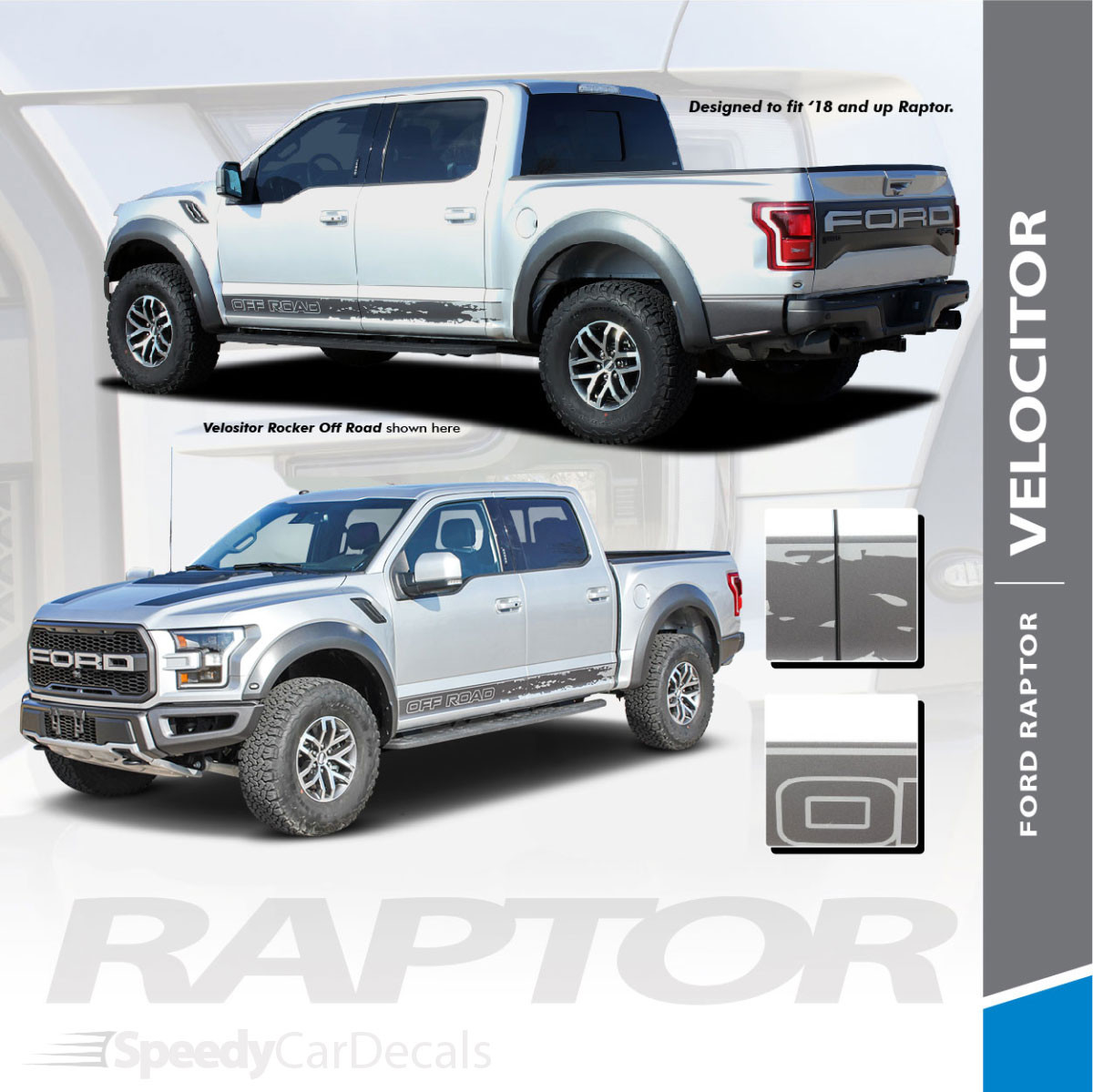 Ford F150 Rocker Side Stripes Decals 150 ROCKER TWO 2015-2019 Premium ...