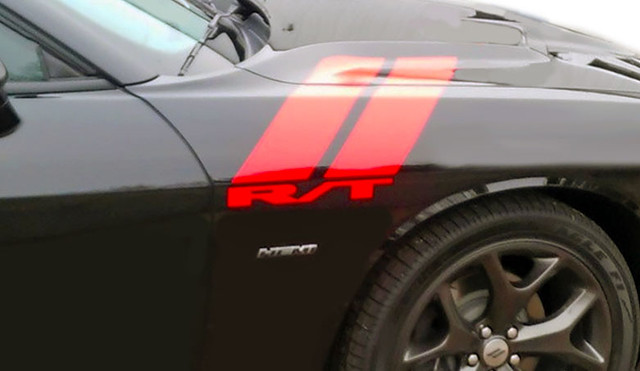 2023 Dodge Challenger Fender Stripes DOUBLE BAR 2008-2023