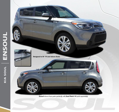 ENSOUL, Kia Soul Stripes, Kia Soul Decals, Soul Vinyl Graphics