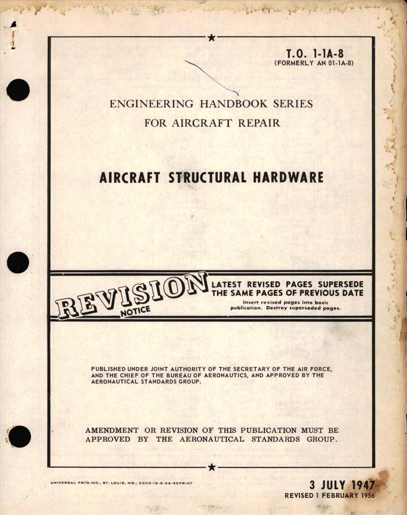 Aircraft Structural Hardware - AirCorps Library