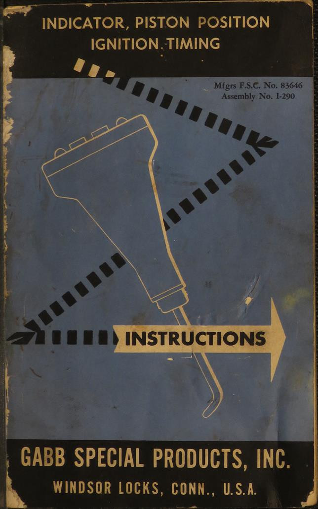 Indicator, Piston Position Ignition Timing Instructions - AirCorps Library