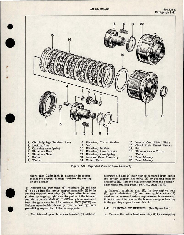 Overhaul Instructions for Aircraft Engine Starters - AirCorps Library