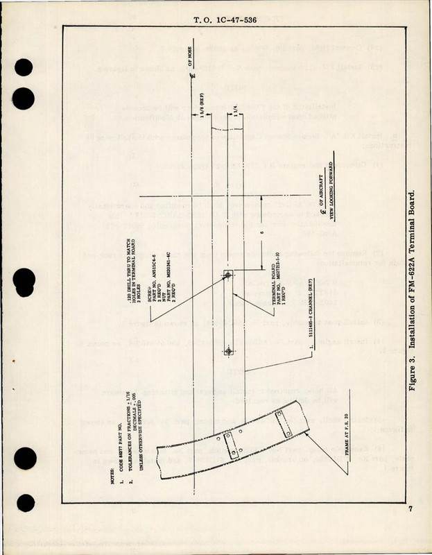 Installation of Secure Speech Capability and FM-622A VHF/FM Radio ...