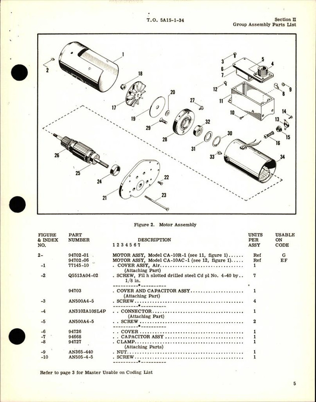 Illustrated Parts for Servo Motor Drive Assembly, Servo Drum and ...
