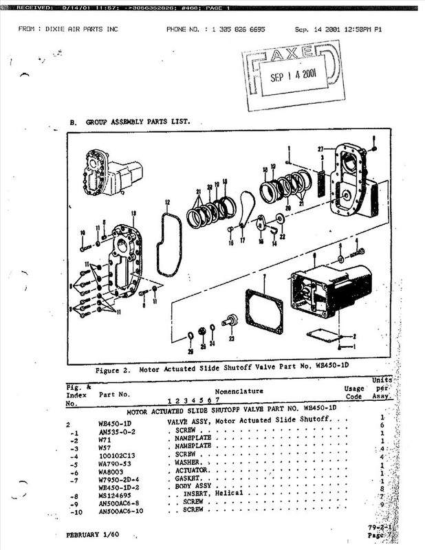 Overhaul with Parts Breakdown for Motor Actuated Slide Shut-Off Valve ...