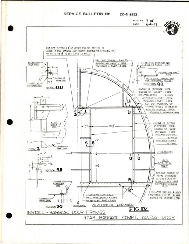 Rear Baggage Compartment Access Door Vent - AirCorps Library