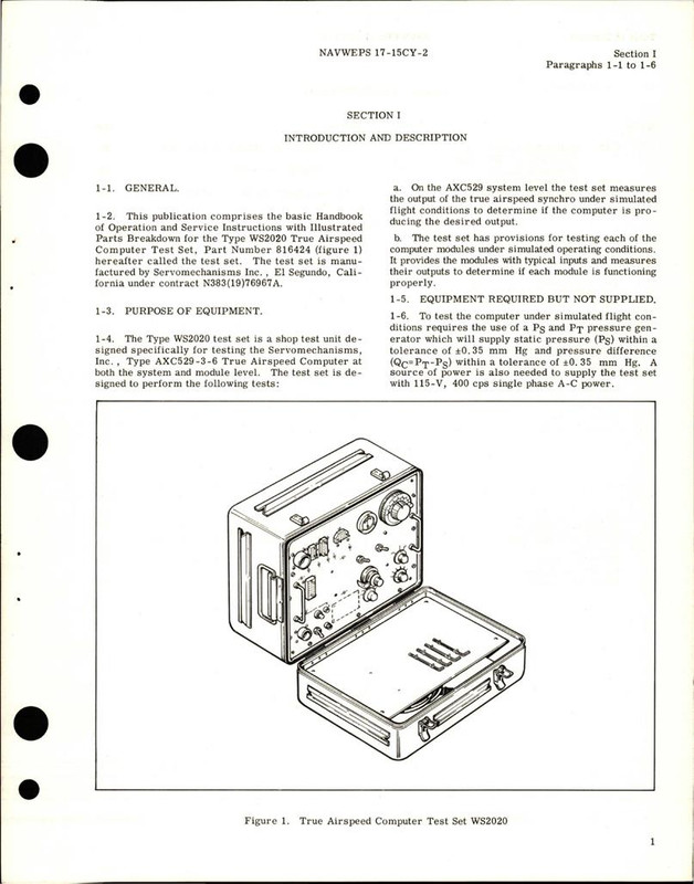 Operation, Service Instructions with Illustrated Parts Breakdown for ...