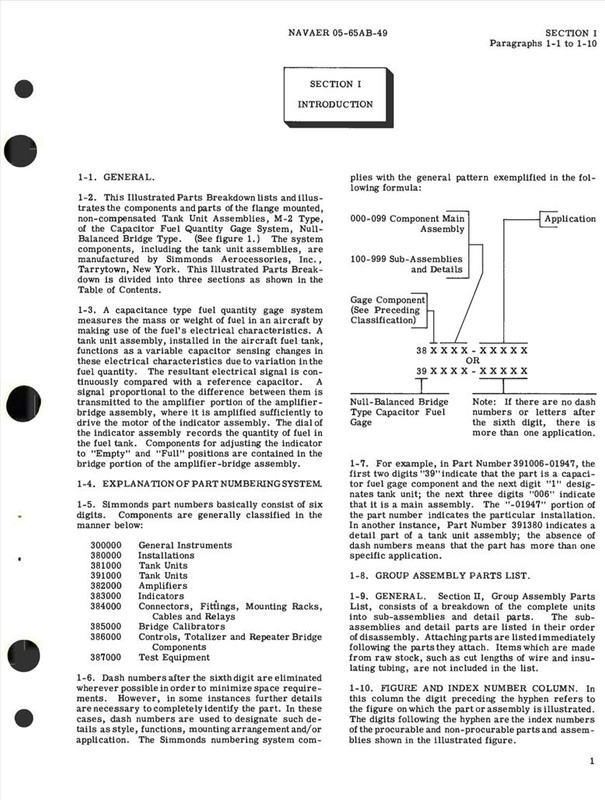 Illustrated Parts Breakdown for Tank Units Non-Compensated Flange ...