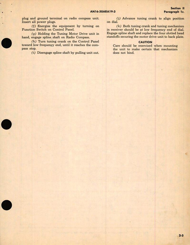 Maintenance Instructions for Remote Tuning Group AN ARA-19 - AirCorps ...