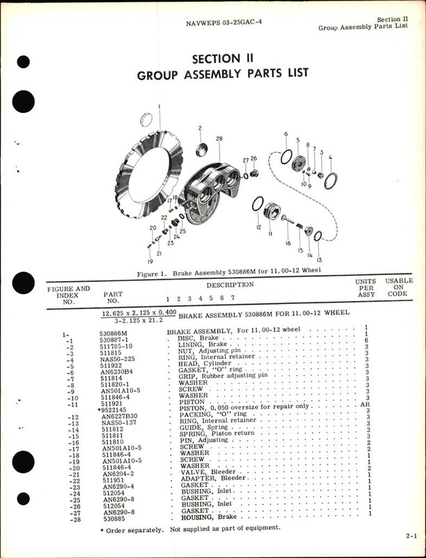 Illustrated Parts Breakdown for Disc Brakes - AirCorps Library
