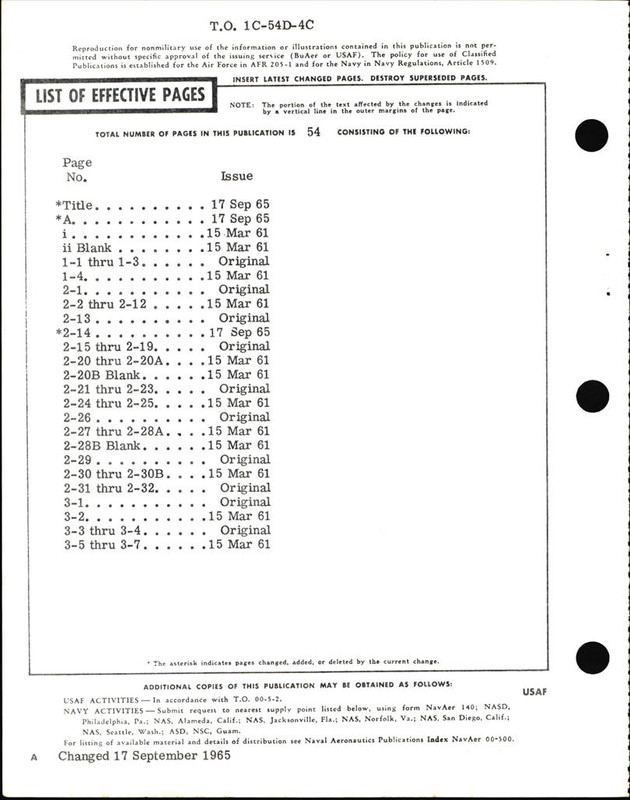 Illustrated Parts Breakdown for C-54D, C-54E, C-54G, C-54M, and C-54S ...