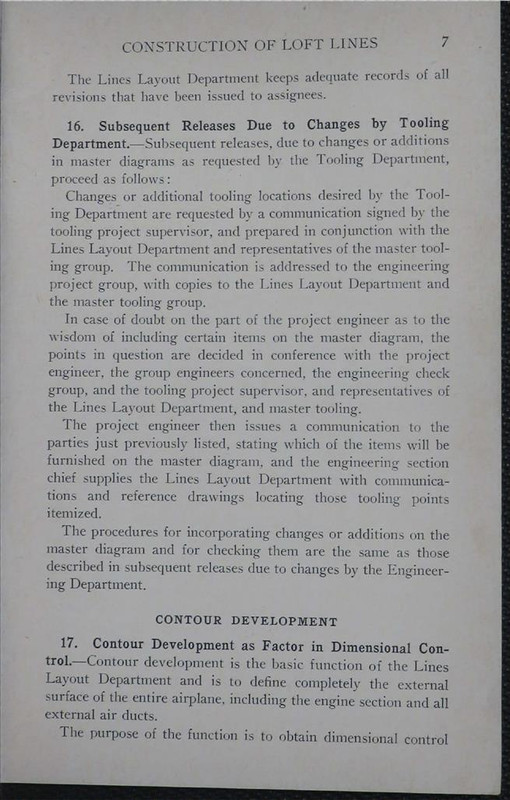 Lofting and Layout - Construction of Loft Lines - Bureau of Aeronautics ...