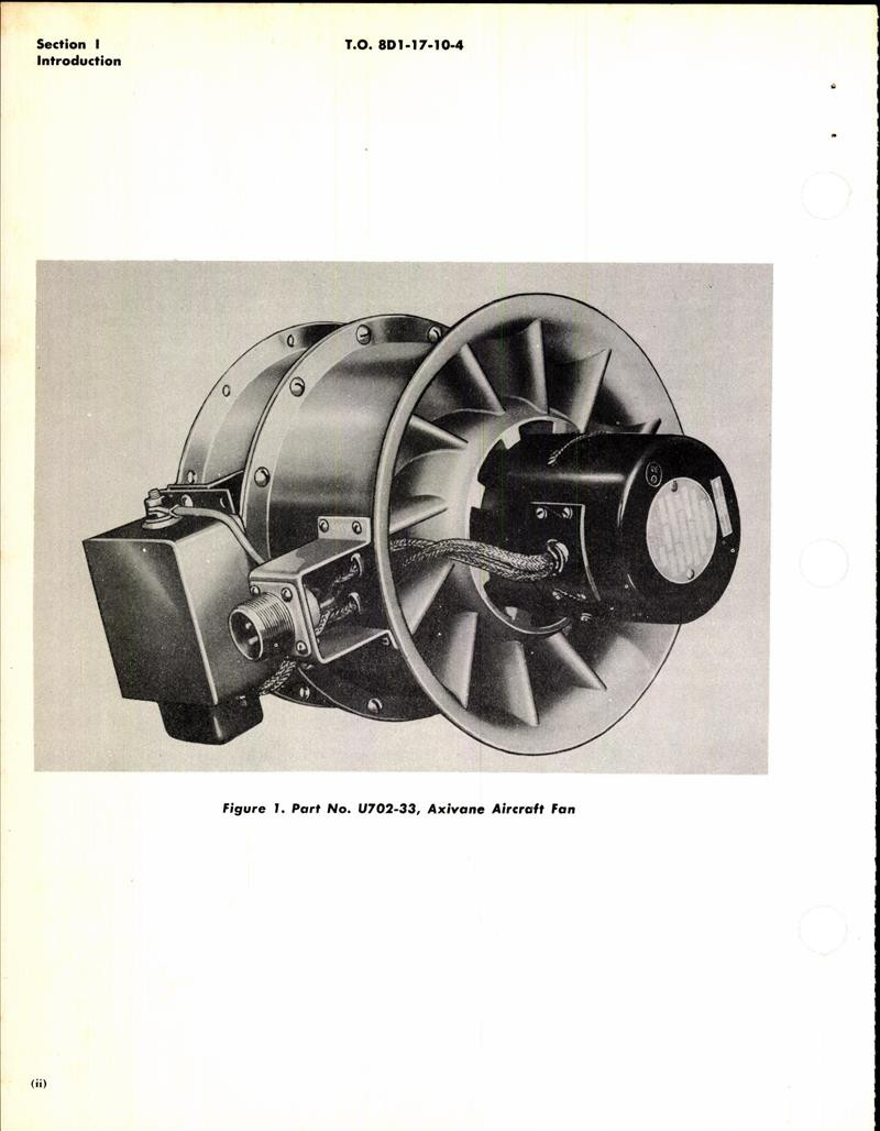 Illustrated Parts Breakdown for Axivane Aircraft Fans - AirCorps Library