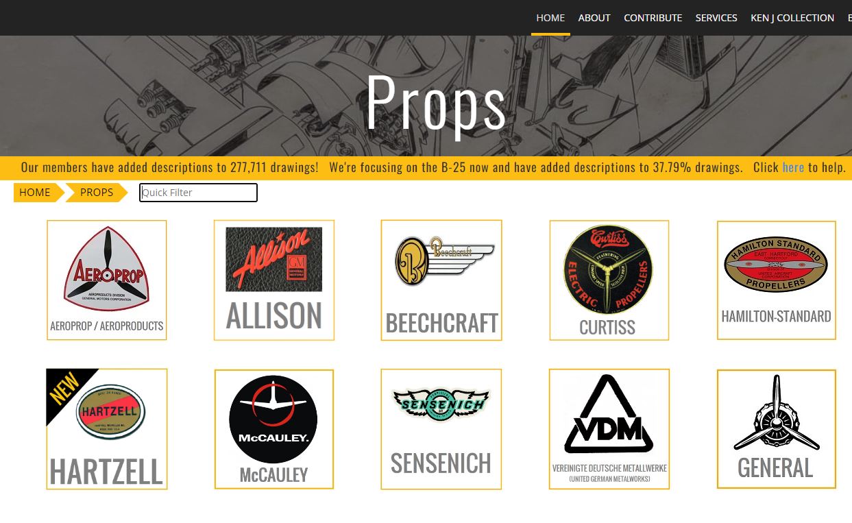 Propeller Specs - AirCorps Library