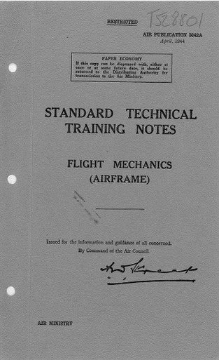 Technical Training Notes for Airframe Flight Mechanics - AirCorps Library