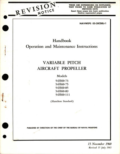 Operation and Maintenance Instructions for Variable Pitch Propeller ...