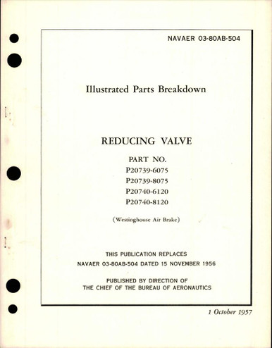 Illustrated Parts Breakdown for Reducing Valve - AirCorps Library