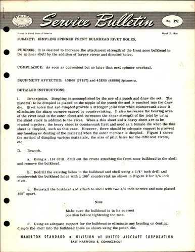 Dimpling Spinner Front Bulkhead Rivet Holes [sept15hsairc] - AirCorps ...