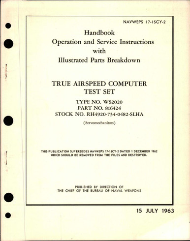 Operation & Service Instructions with Illustrated Parts for True ...